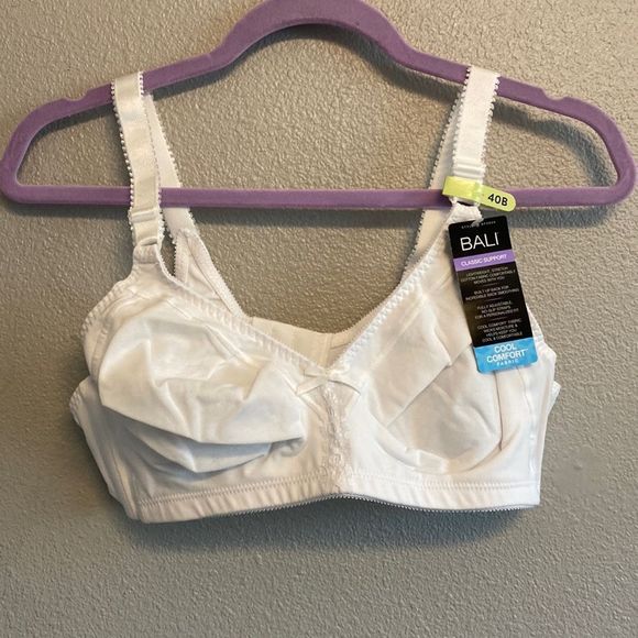 Bali | Intimates & Sleepwear | Nwt Baliwhite Classic Support Bra Size ...